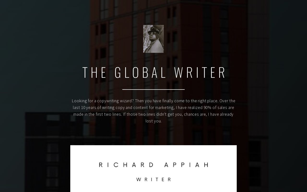 The Global Writer